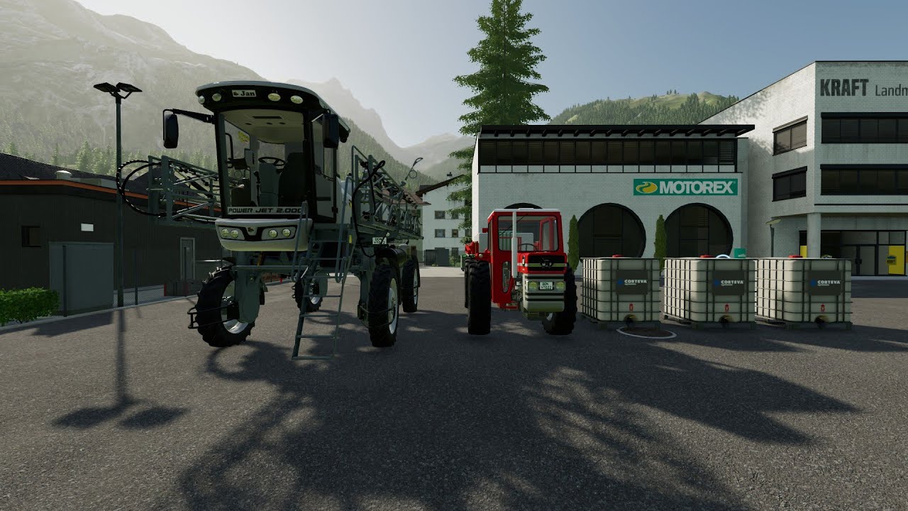 LS22 MAP-MOD BEGUTACHTUNG #012 - MOD 2x FELDSPRITZEN als SF - dabei ein ...