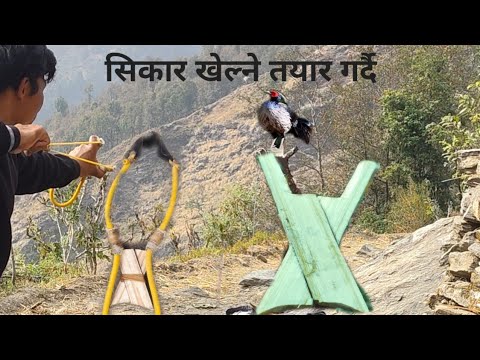 Hand made guleli .for wildchiken hunt.#handmade #silingshot #hunting 