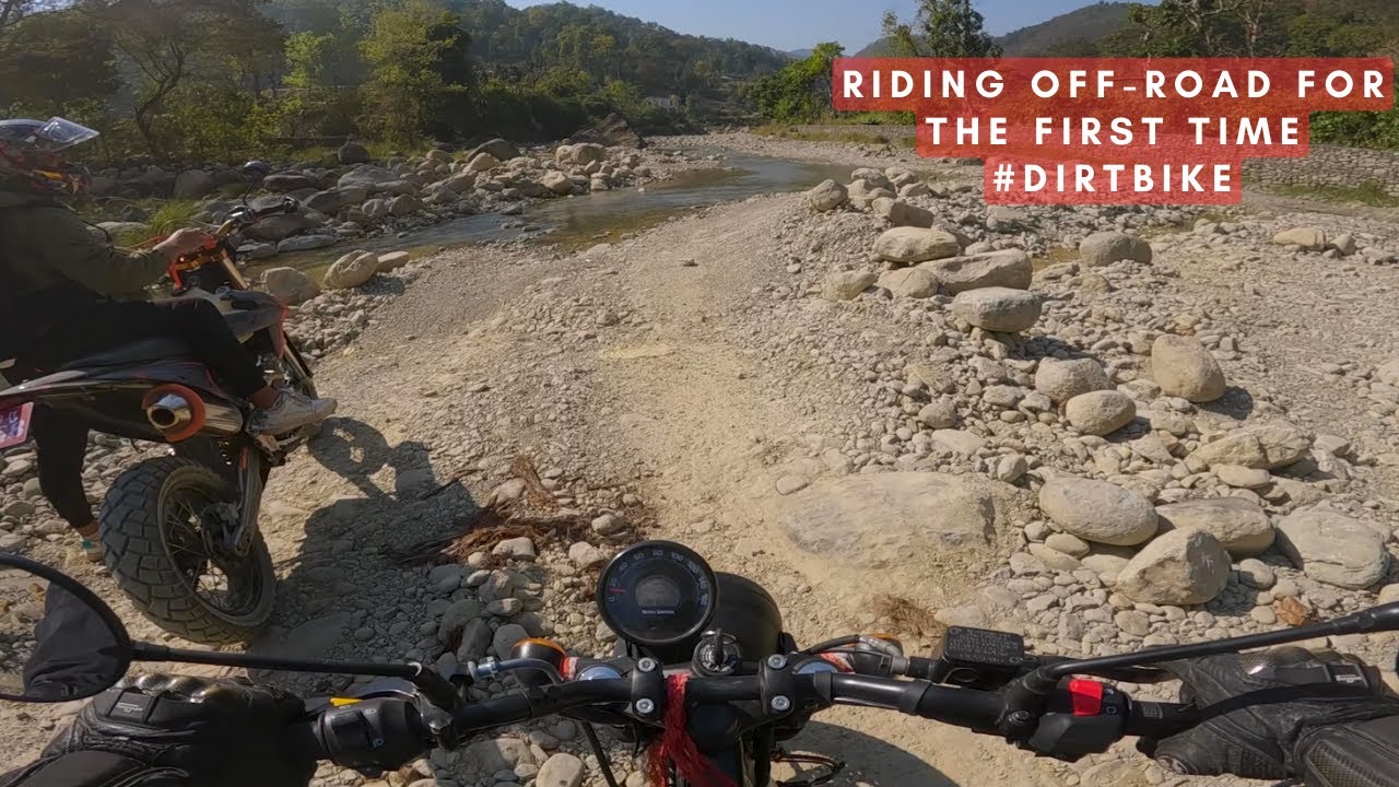 Riding Off-Road for the First Time #dirtbike ft. Dulante ...