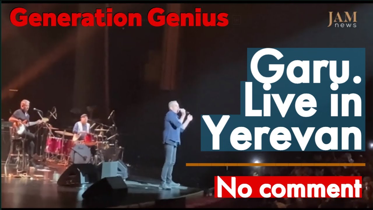 Concert of French singer Garou in Yerevan - YouTube