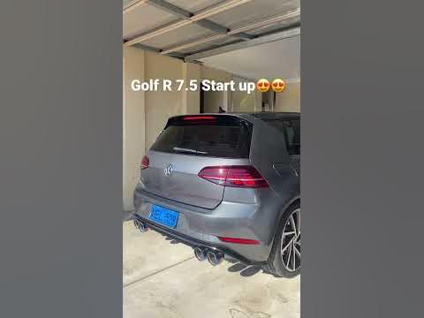 Golf R 7.5 Startup Invidia R400 #golf #golfr #invidia - YouTube