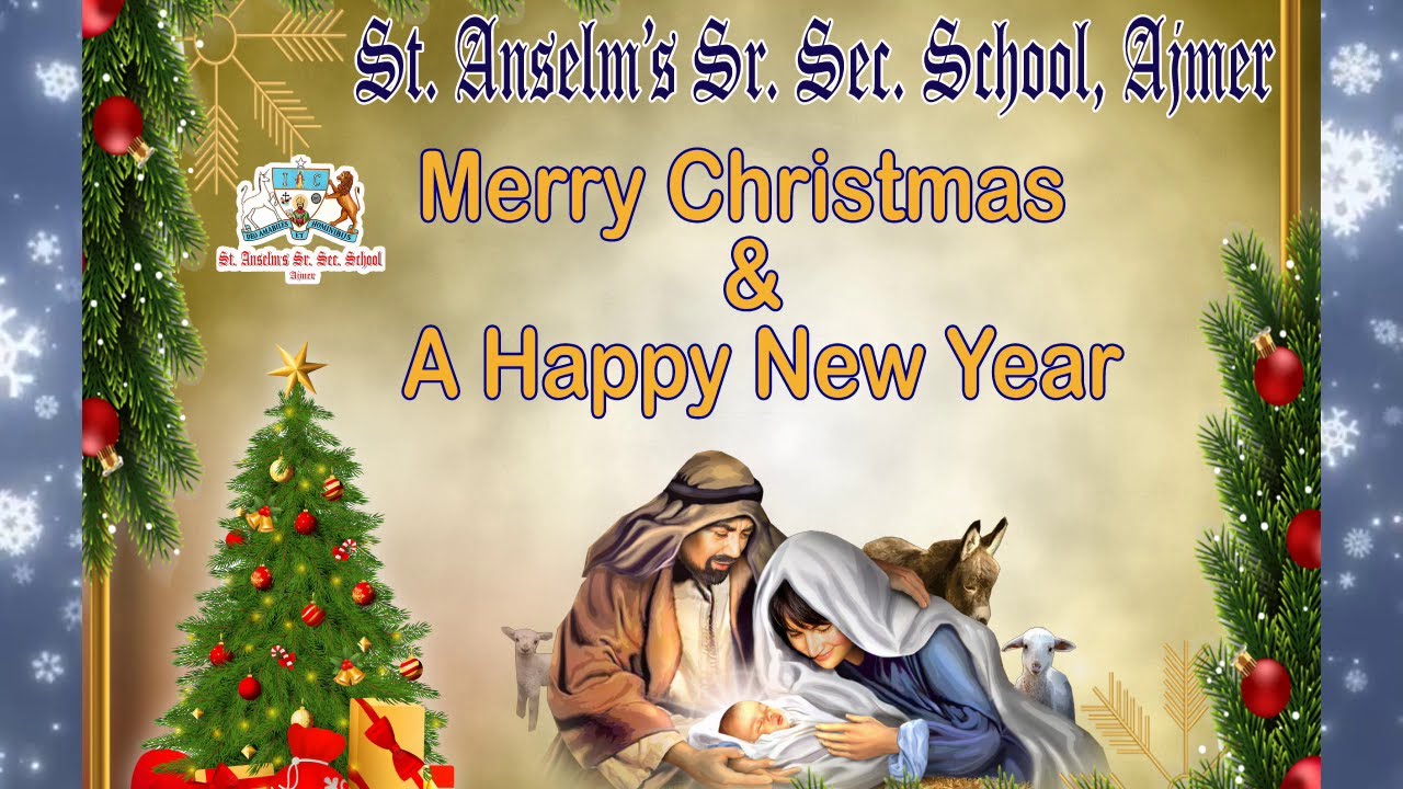 Christmas Celebration 2022 @ St. Anselm's Sr. Sec. School, Ajmer - YouTube