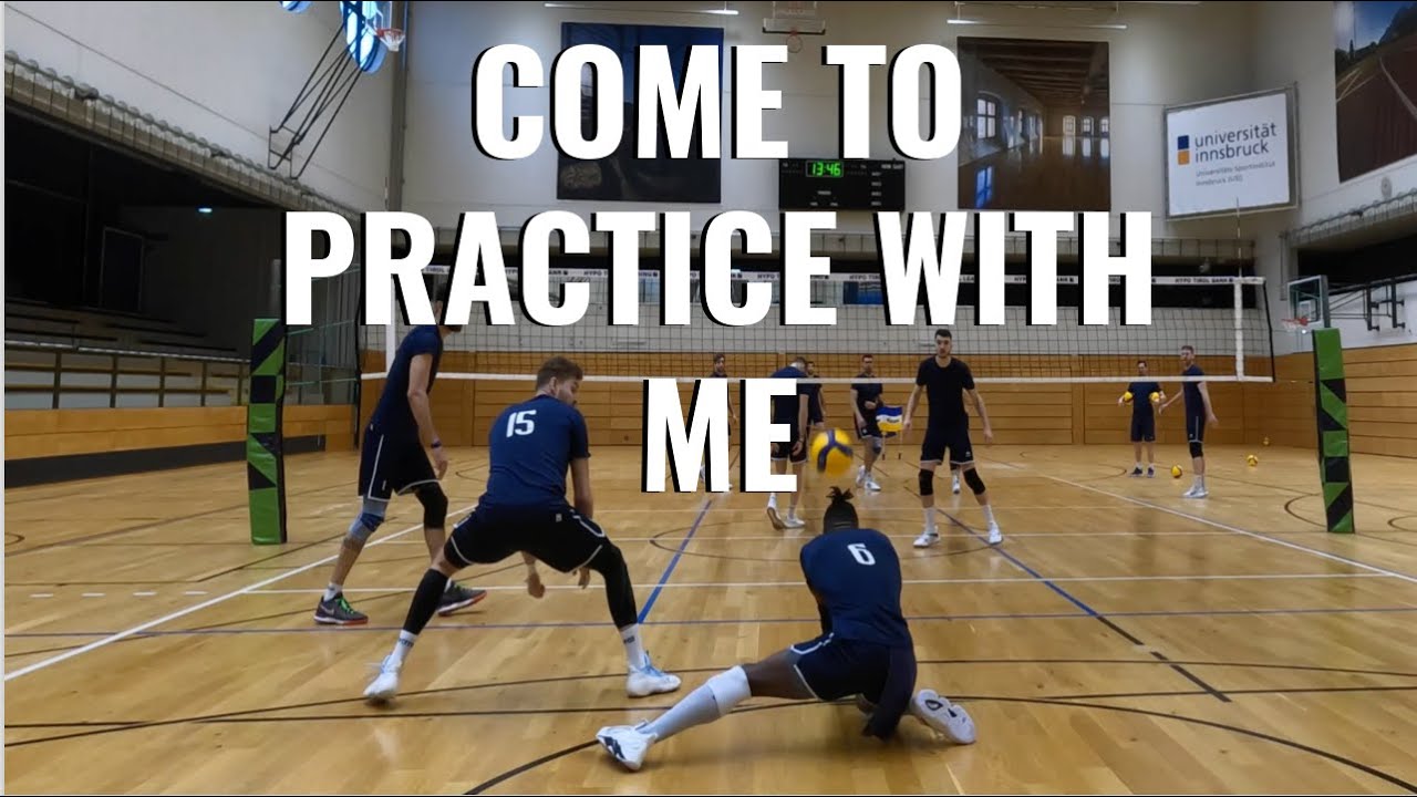 COME TO PRACTICE WITH ME | DAY IN THE LIFE OF A PROFESSIONAL VOLLEYBALL ...