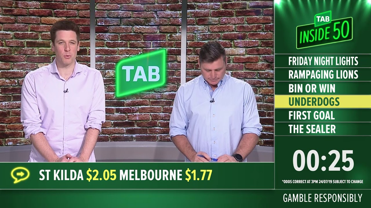 TAB INSIDE 50 - AFL Round 19 - YouTube