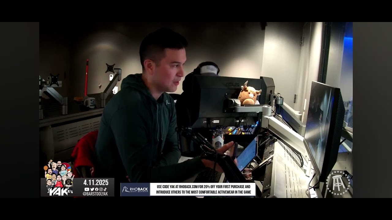 Barstool Sports The Yak Steven Chea freaks out on everyone @BarstoolYak ...