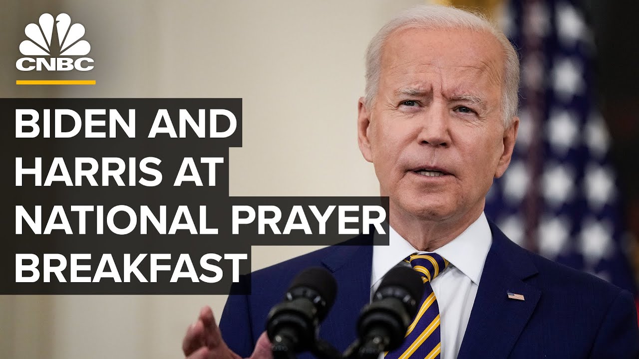 President Biden and Vice President Harris attend the National Prayer ...