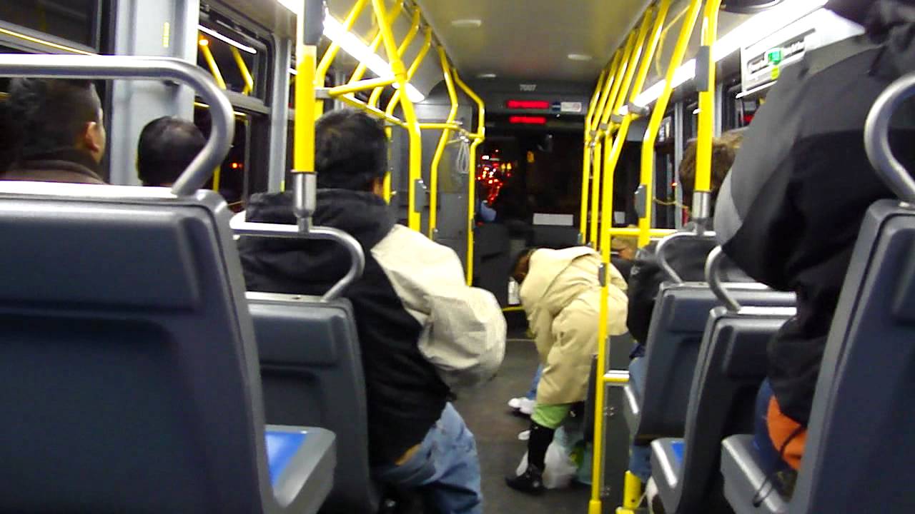 MTA New York City Bus: Riding inside of the Orion VII 501 #7007 MTA New ...