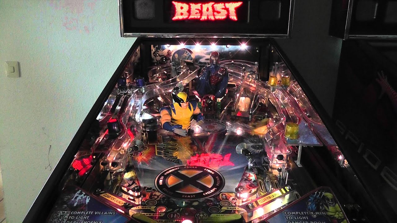 X Men Pro Pinball Paradise Flipper Automaten - YouTube