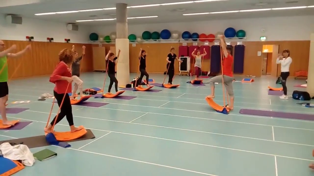 Postural YOGA Balance TBOW® Tband by IvanFarre-Sanchez 2 - YouTube