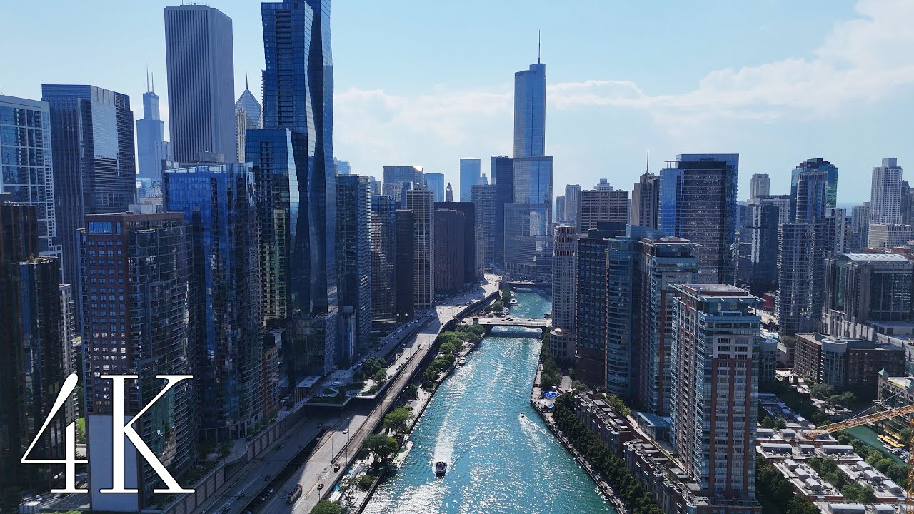 Never a Dull Moment on Weekends Action Packed on the Chicago River 4K ...