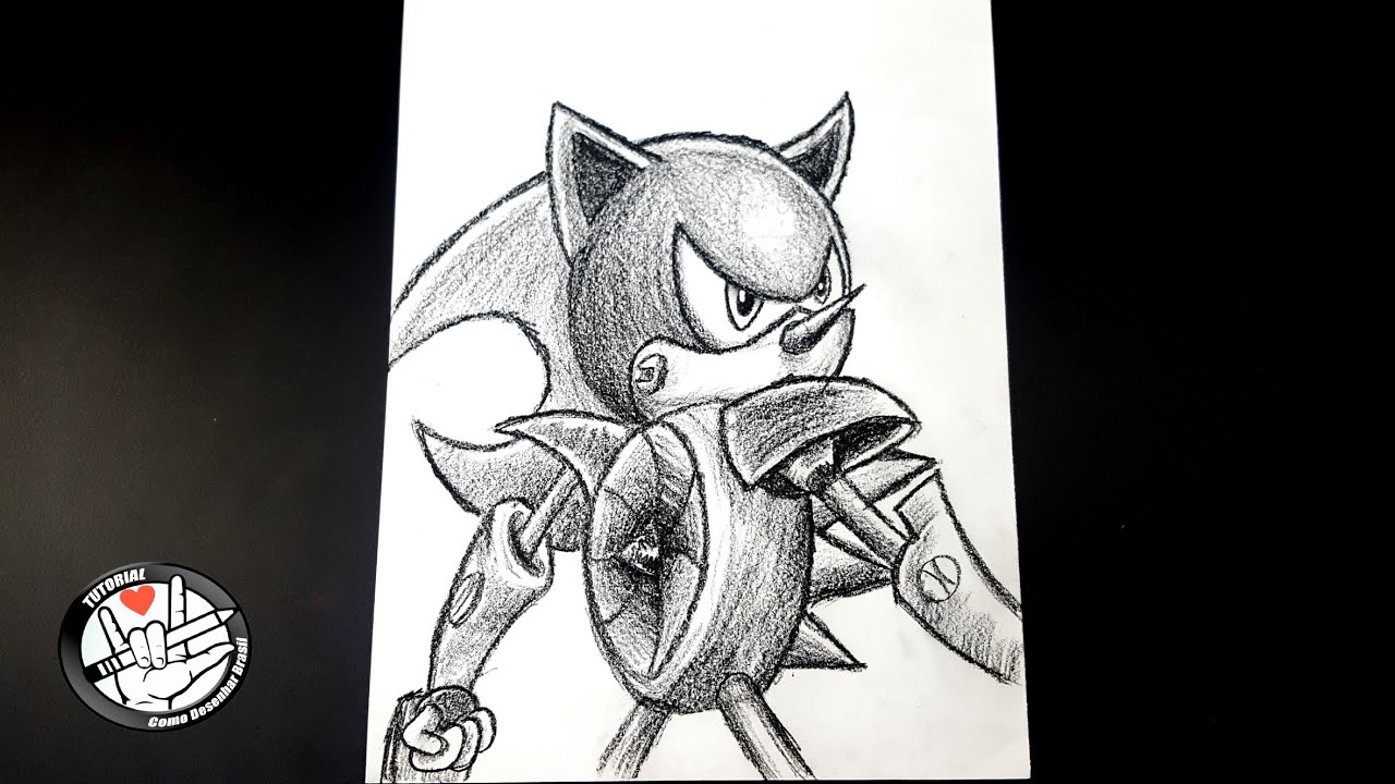 como Desenhar o sonic | Mecha - YouTube