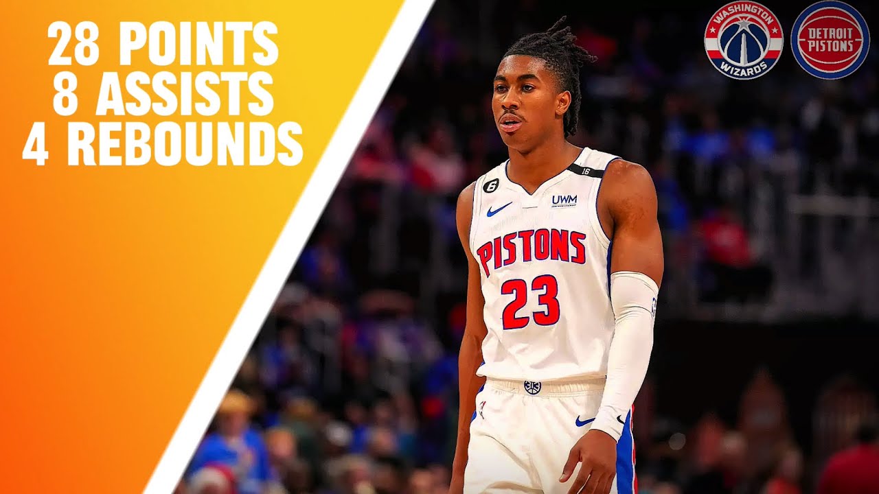 Jaden Ivey Vs Washington Wizards / 17.11.24 / (NBA 24/25 Regular Season) - YouTube