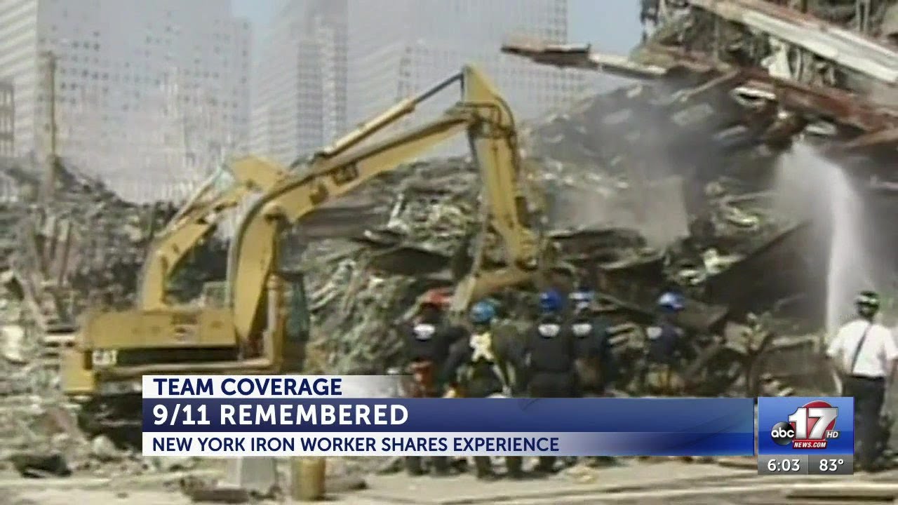 Ironworker shares his experience on September 11 20 years ago - YouTube
