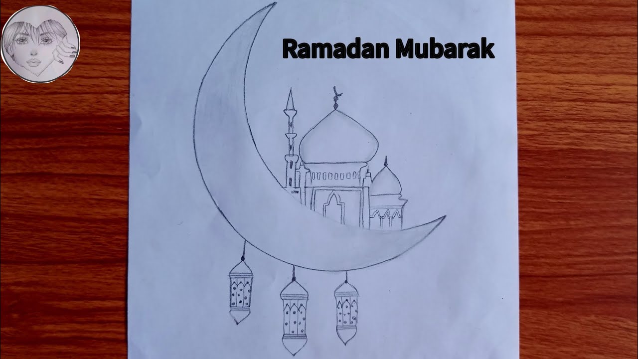 how to draw Ramadan Drawing | step by step drawing | drawings for ...
