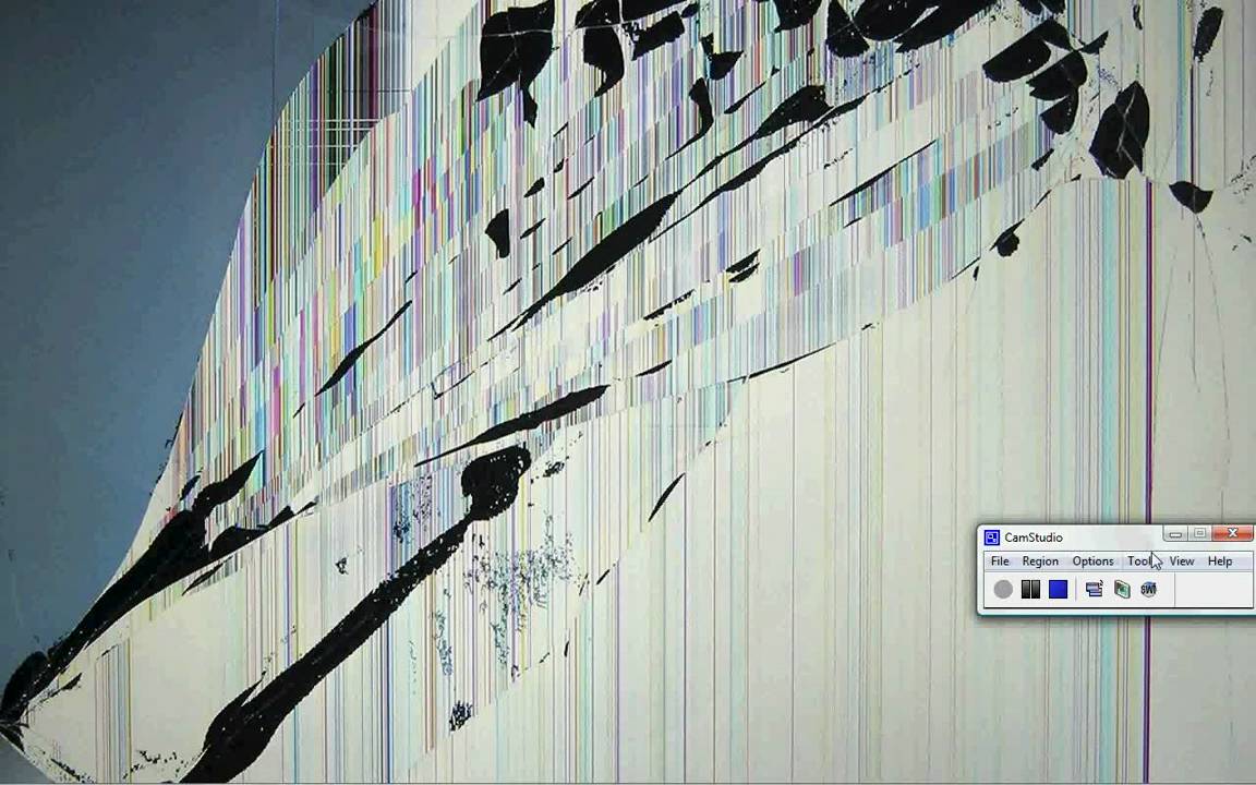 cracked screen - YouTube