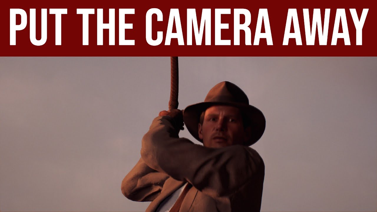How to put the Camera away or any Item in Indiana Jones and the Great ...