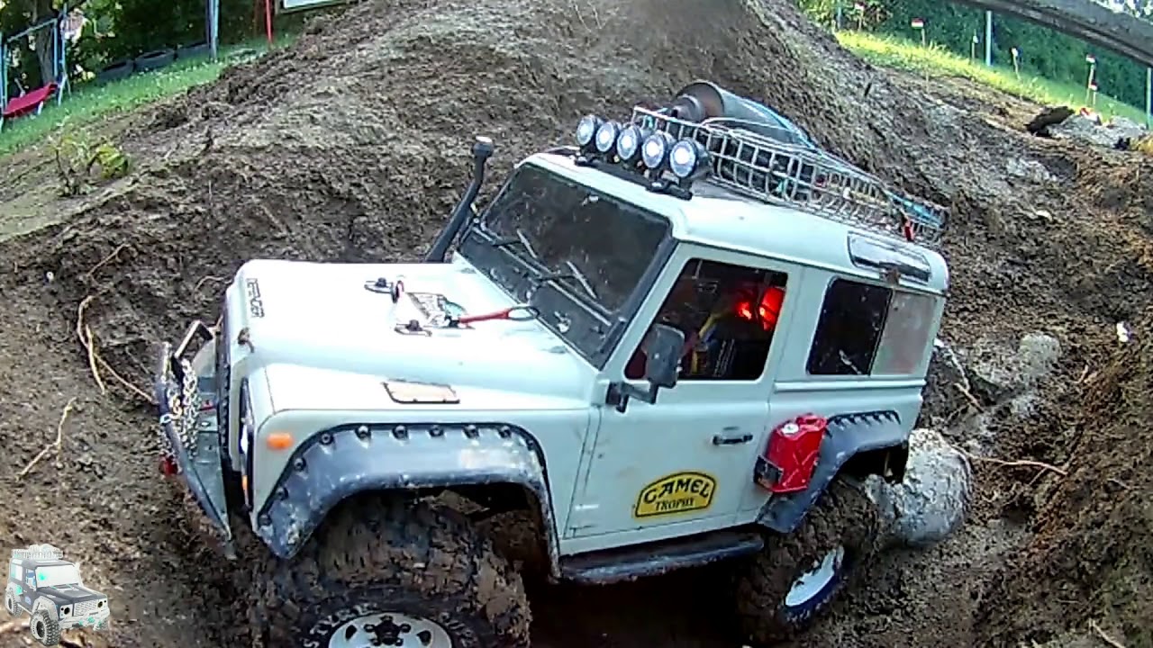Axial SCX10 D90 új pálya - YouTube