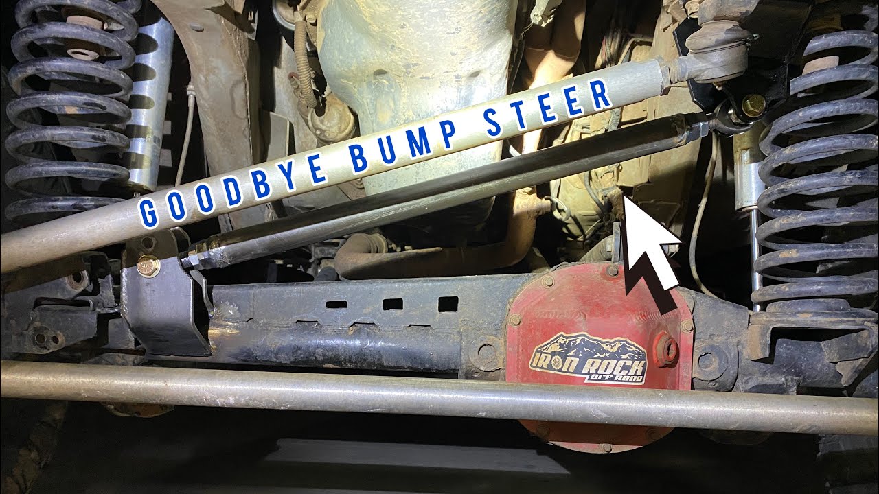 Does Your Jeep Get Bump Steer? You Might Just Need This Track Bar Setup ...