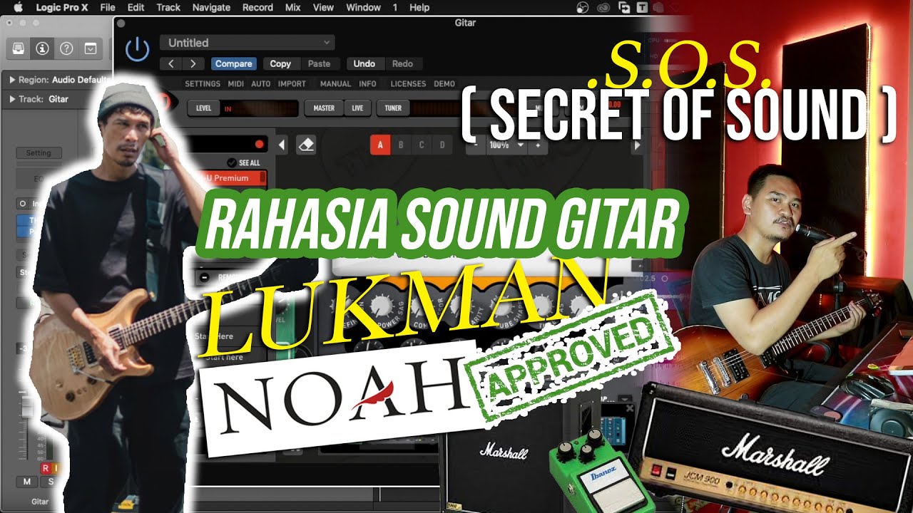 SETTING SOUND GITAR LUKMAN NOAH - S.O.S (SECRET OF SOUND) - YouTube