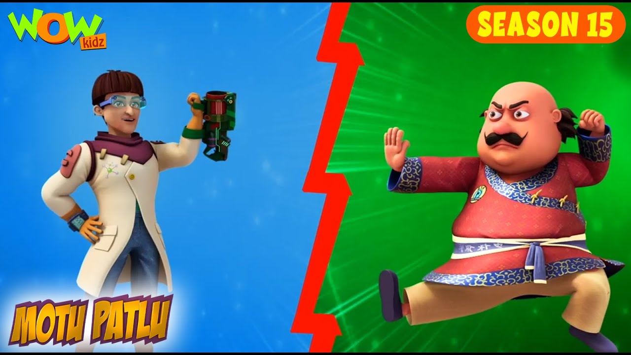 Kung Fu Vs Science | Motu Patlu | Full Episode - Season 15 | Wow Kidz ...