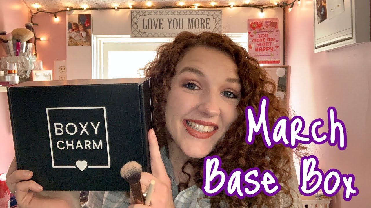 BOXYCHARM UNBOXING / March 2020 Base Box - YouTube