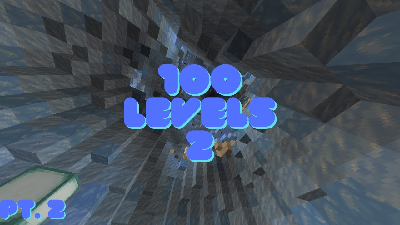 100 levels of Minecraft parkour part 2 - YouTube