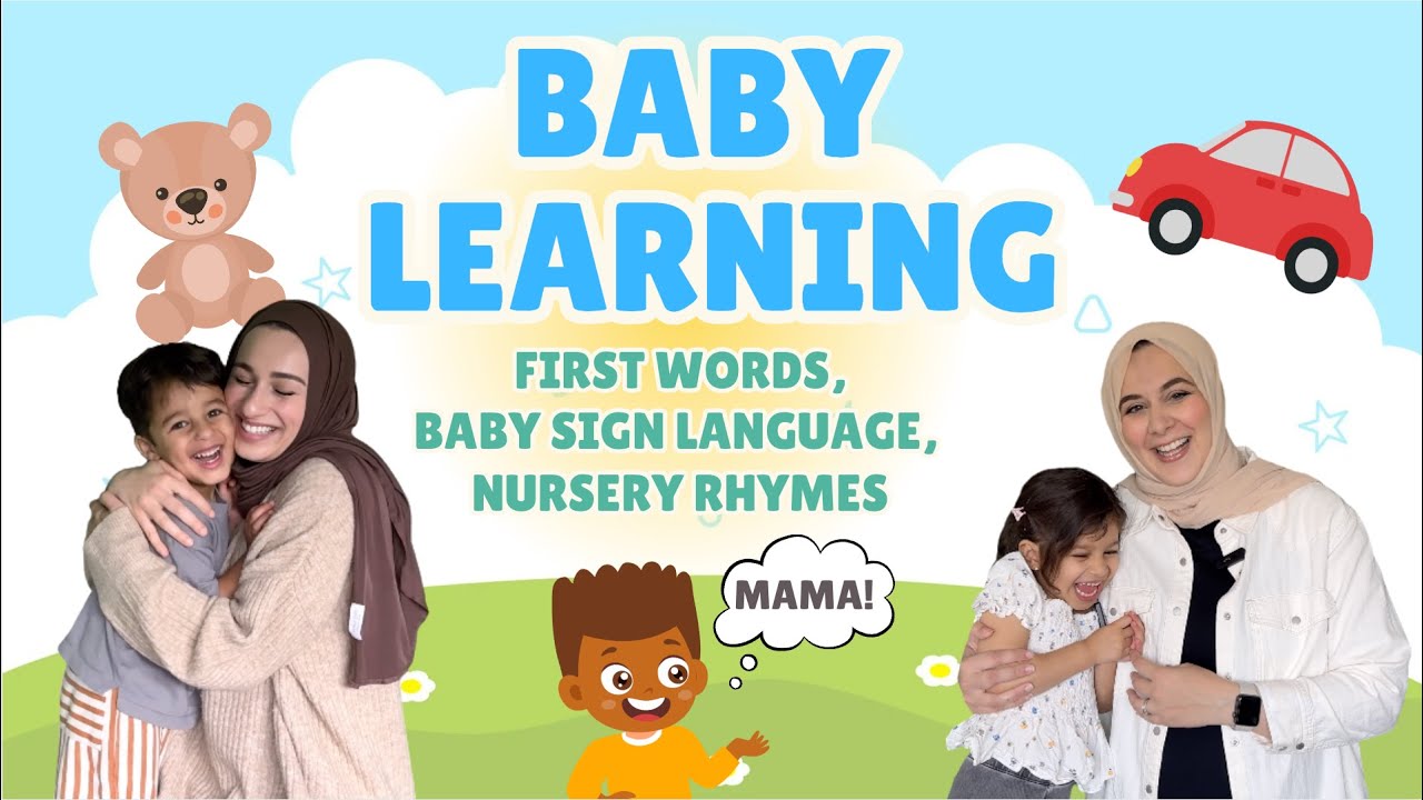 Baby Learning Video - First Words, Songs and Nursery Rhymes for Babies ...