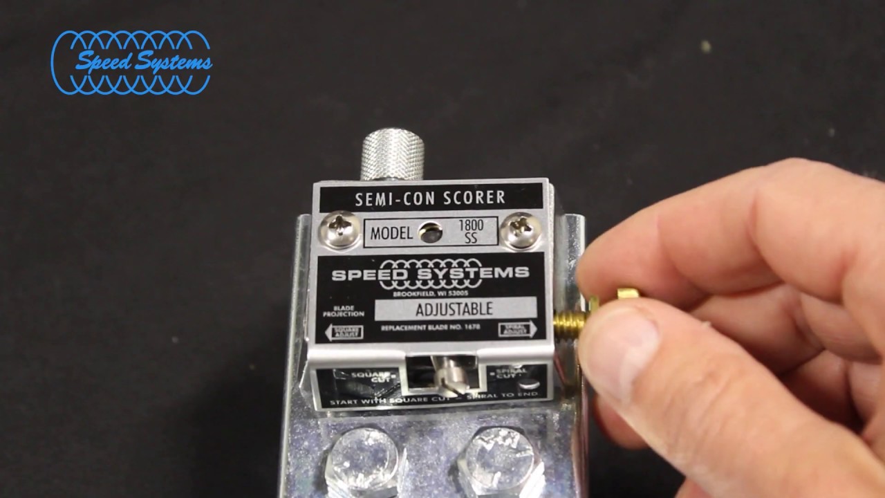 1800SS Semi-Con Scorer - YouTube