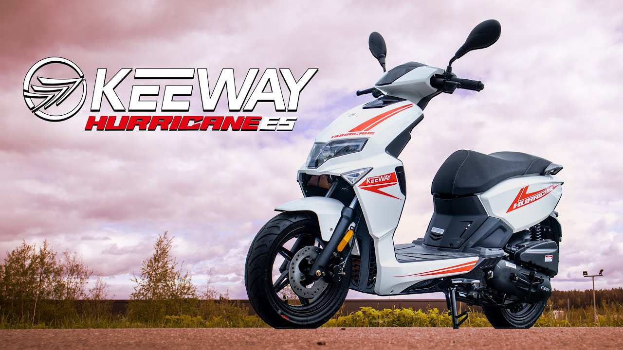 KEEWAY HURRICANE E5 ESITTELY - YouTube