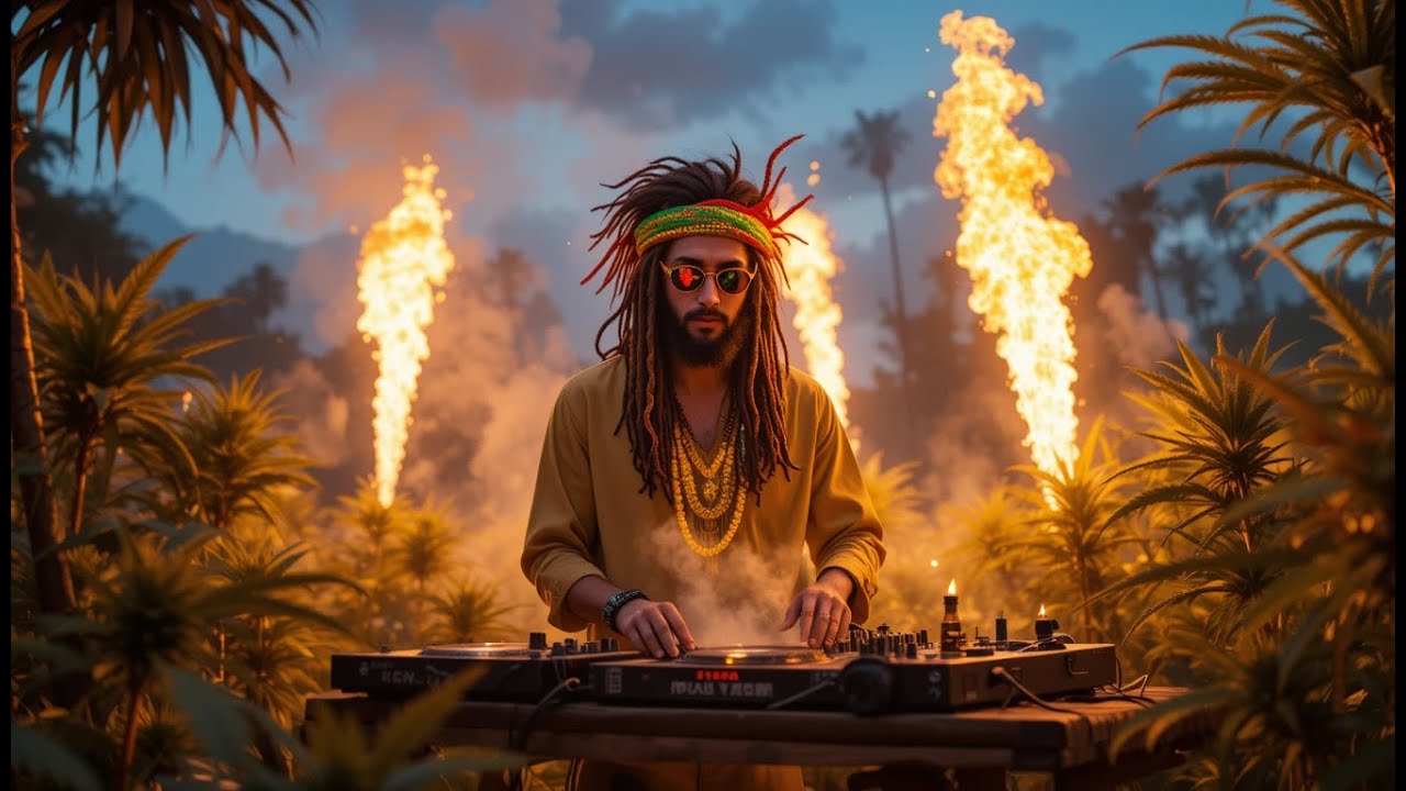 TROPICAL RASTA BEACH 2025 - music rasta . rastafari - YouTube