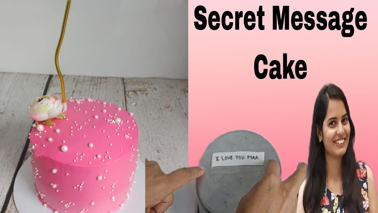Secret Message Cake I Trending cake I Fruit cake I Buttercup gallery ...