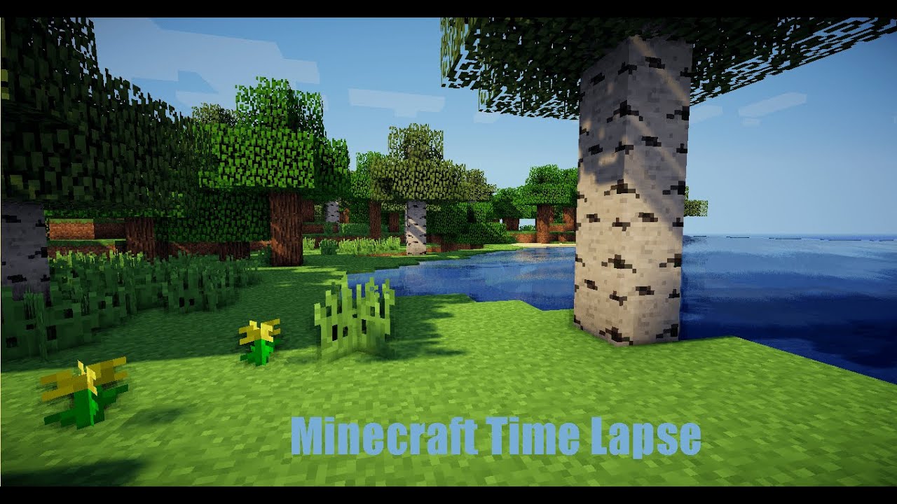 Minecraft Time Lapse Survival - #1 - YouTube
