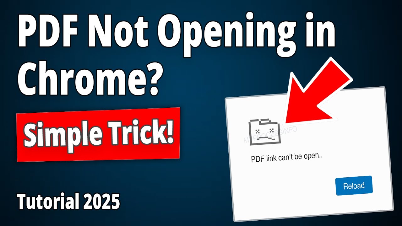 [SOLVED] Why PDF Not Opening in Chrome Browser? Easy Trick! - YouTube