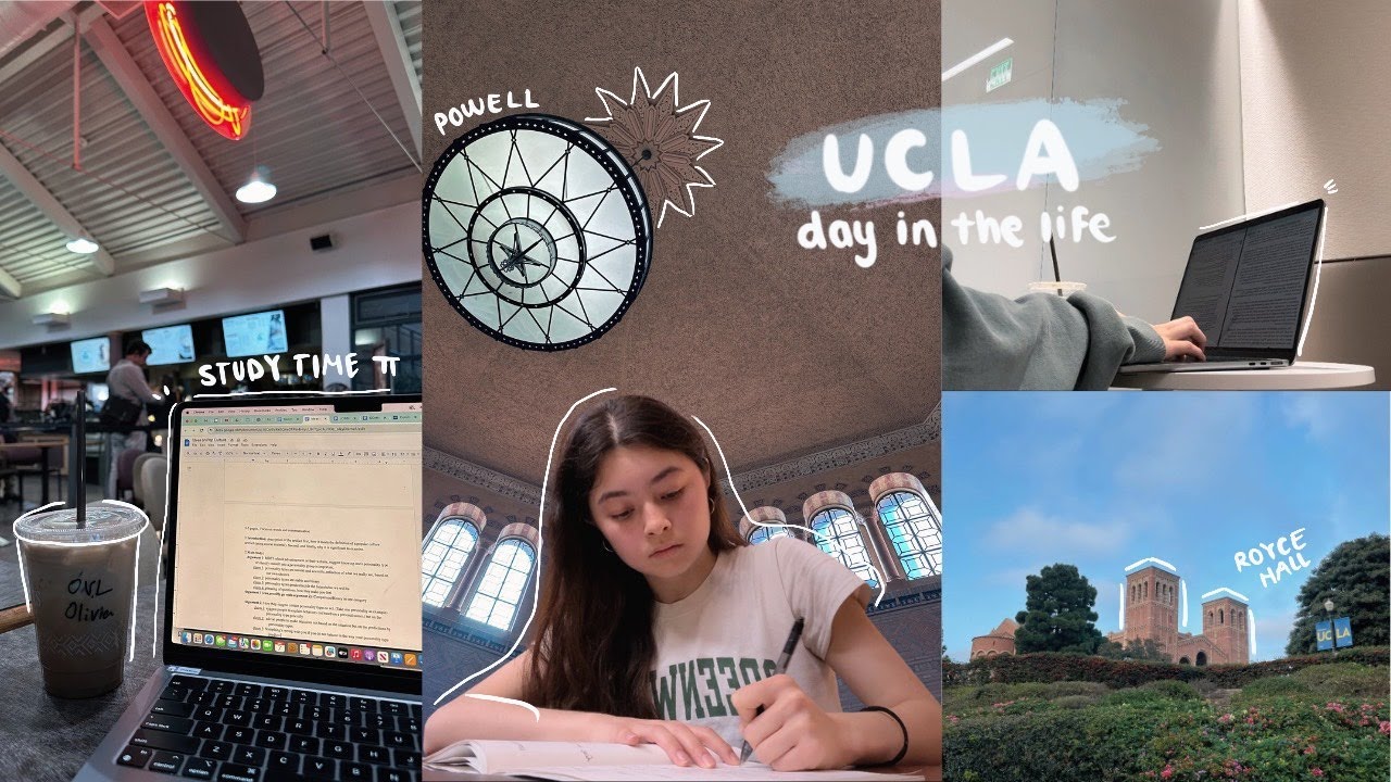 day in the life of a ucla sophomore // classes, campus life, grinding ...