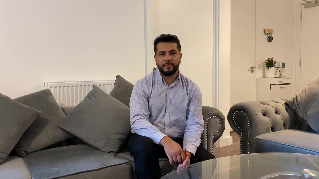 Hamid saving to buy with London Living Rent - YouTube