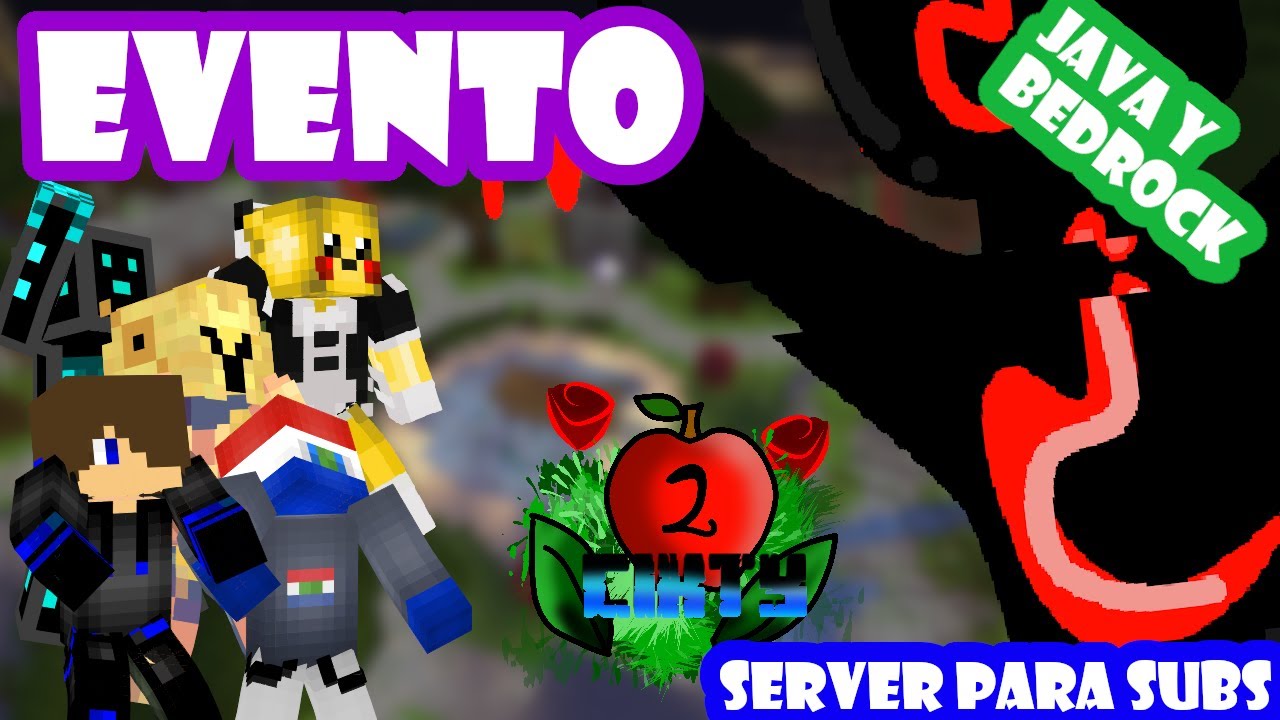 🔴CIKTY 2 - Server de Minecraft público para subs de Java y Bedrock con eventos - PRIMER EVENTO ...