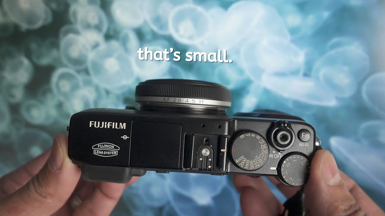 The smallest lens I've used on a Fujifilm. - YouTube