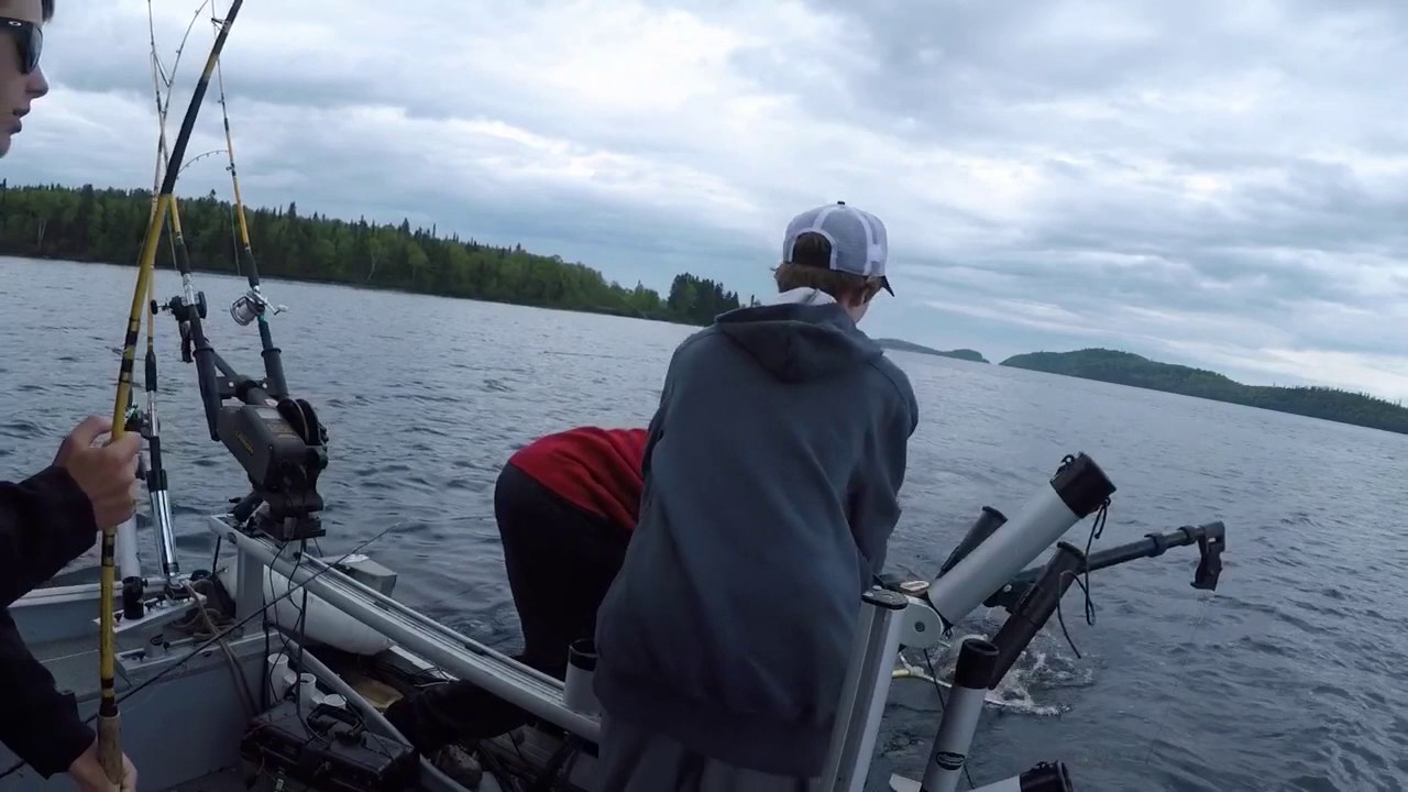 Lake Trout on Lake Superior - YouTube