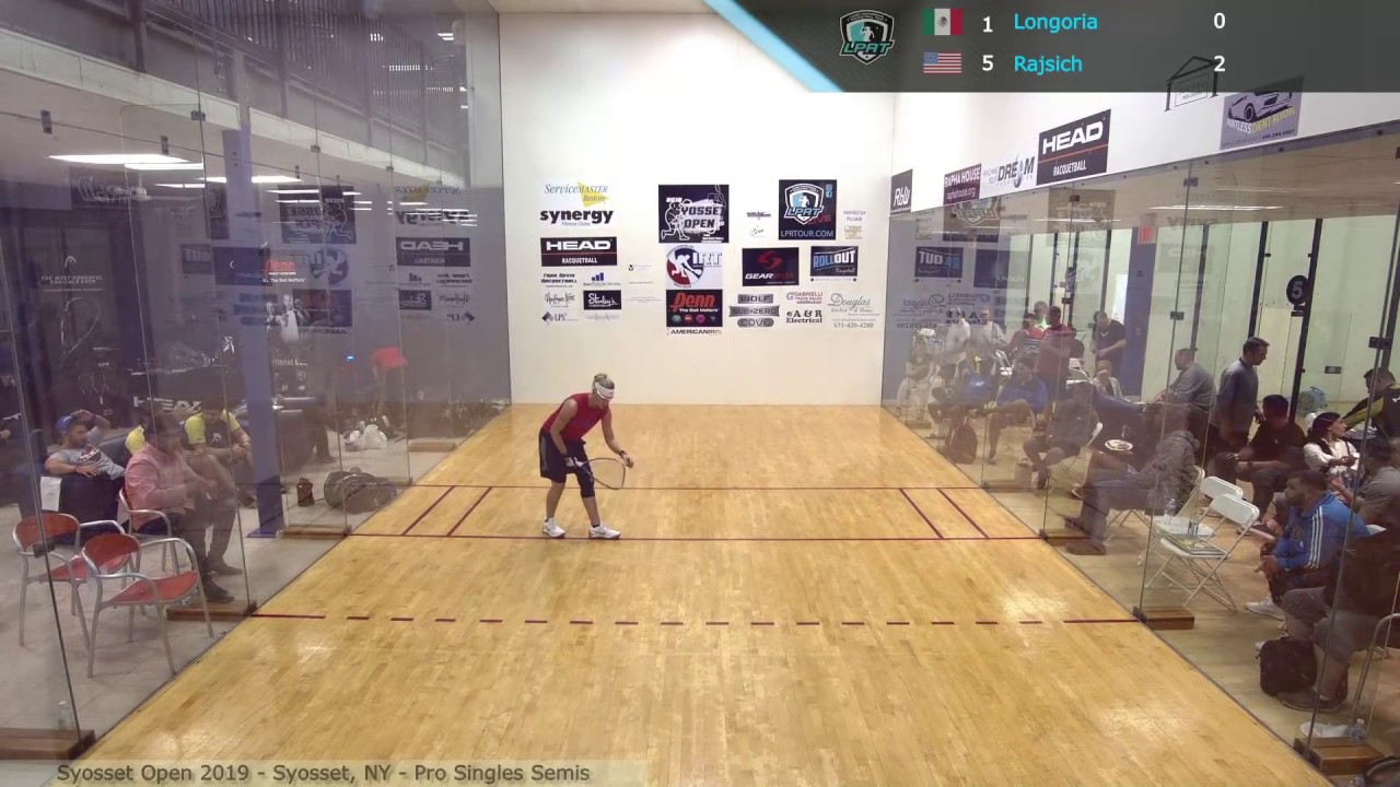 Paola Longoria vs Rhonda Rajsich • 2019 Syosset Open LPRT Semifinal ...