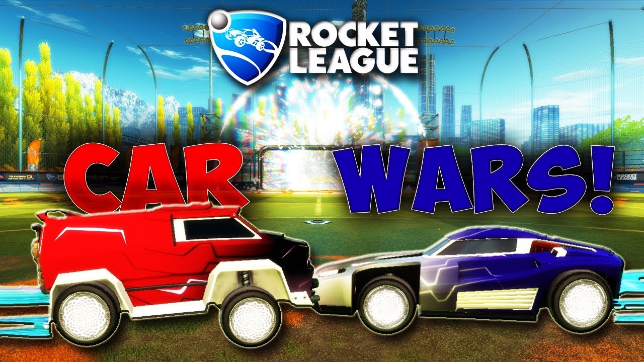 Titanium White MERC vs Titanium White BREAKOUT - Rocket League CAR WARS ...