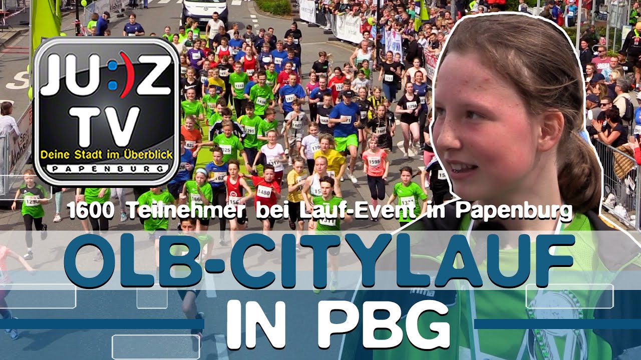 JUZ TV News OLB Citylauf 2023 - YouTube