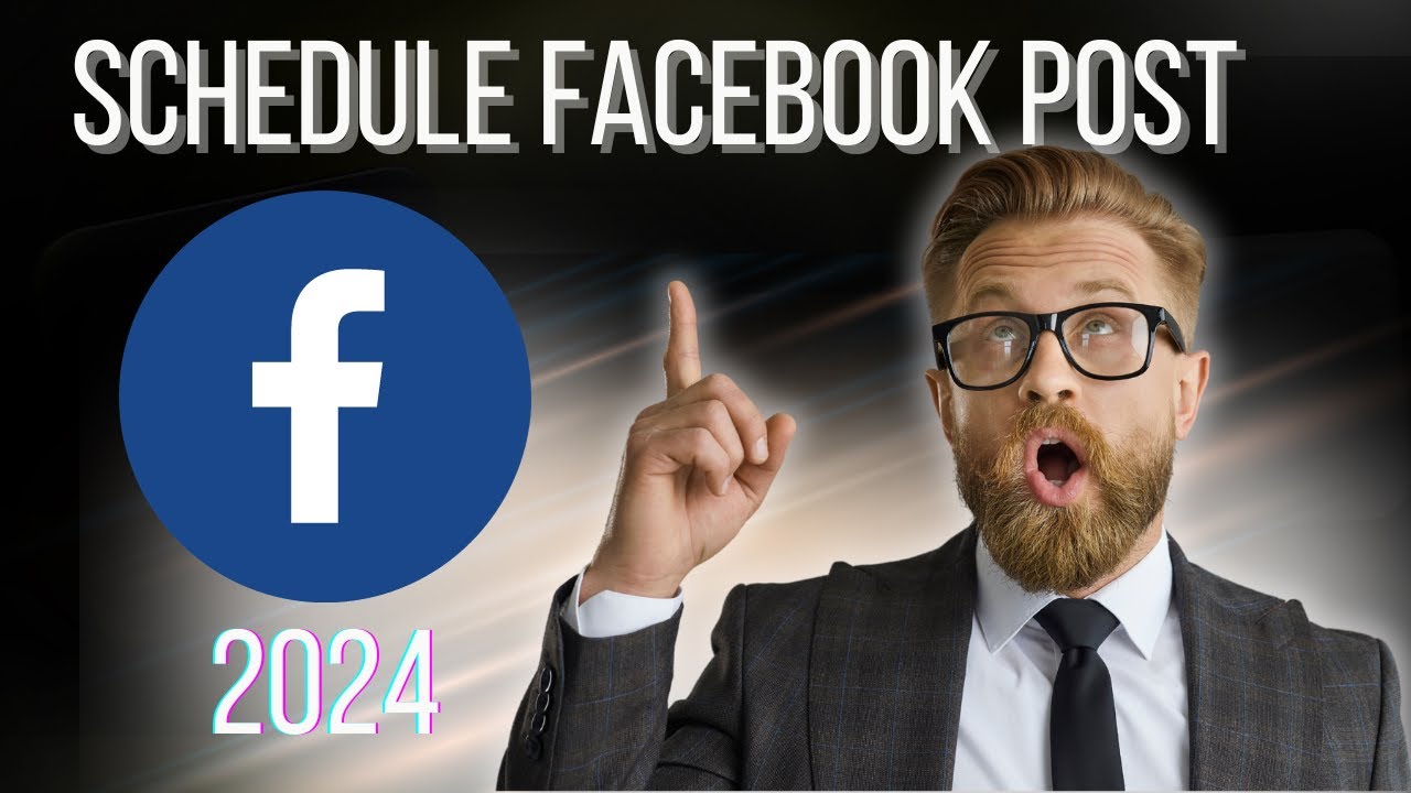 How To Schedule Posts On A Facebook Business Profile | 2024 - YouTube