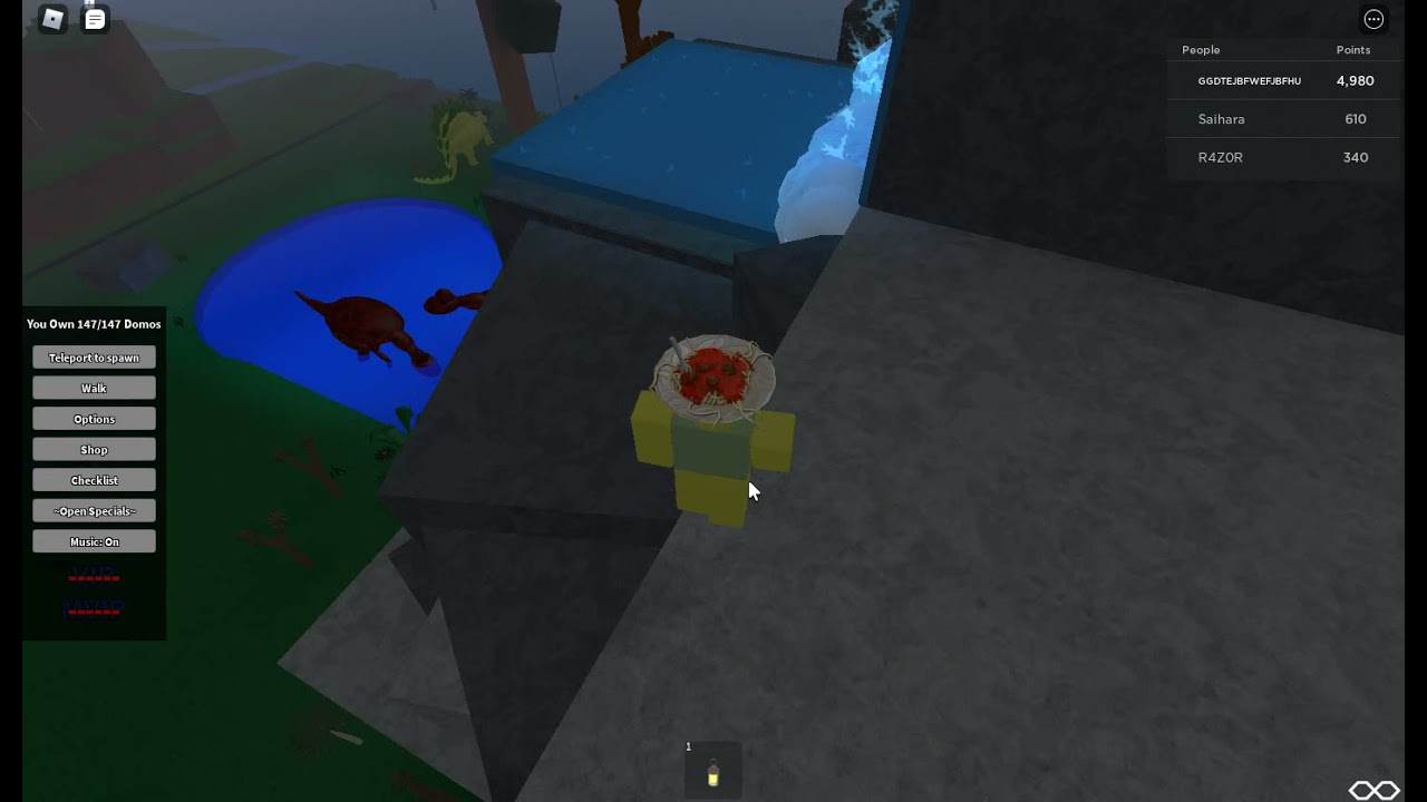 roblox Find the Domos how to get Waterfall Domo - YouTube