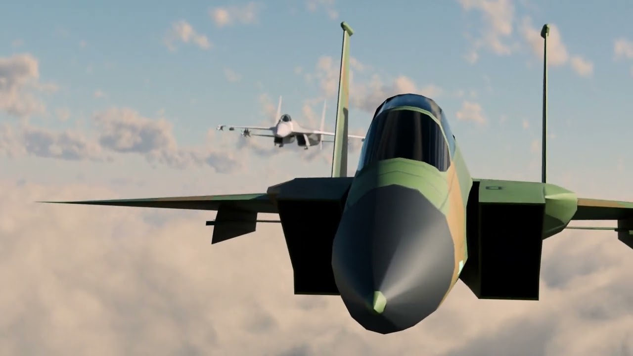 Jet Fighter Animation blender (Cycles Render) - YouTube