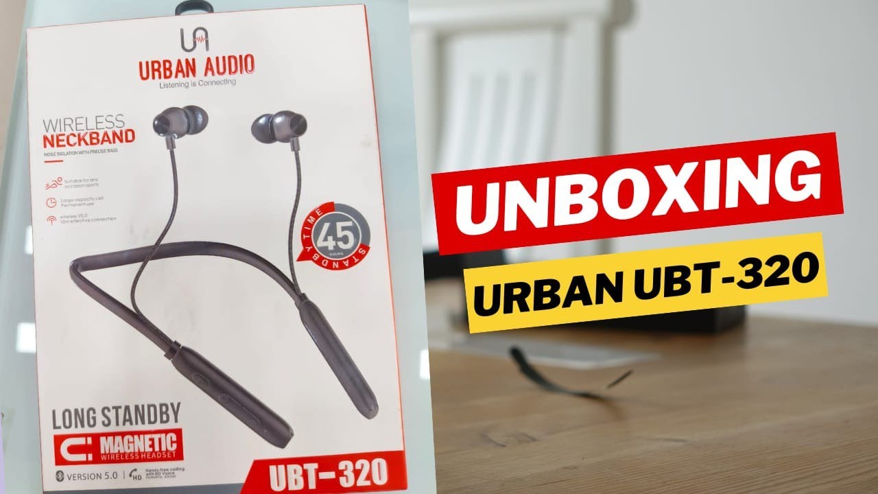 Urban Audio Wireless Neckband Lowest price | Unboxing - YouTube