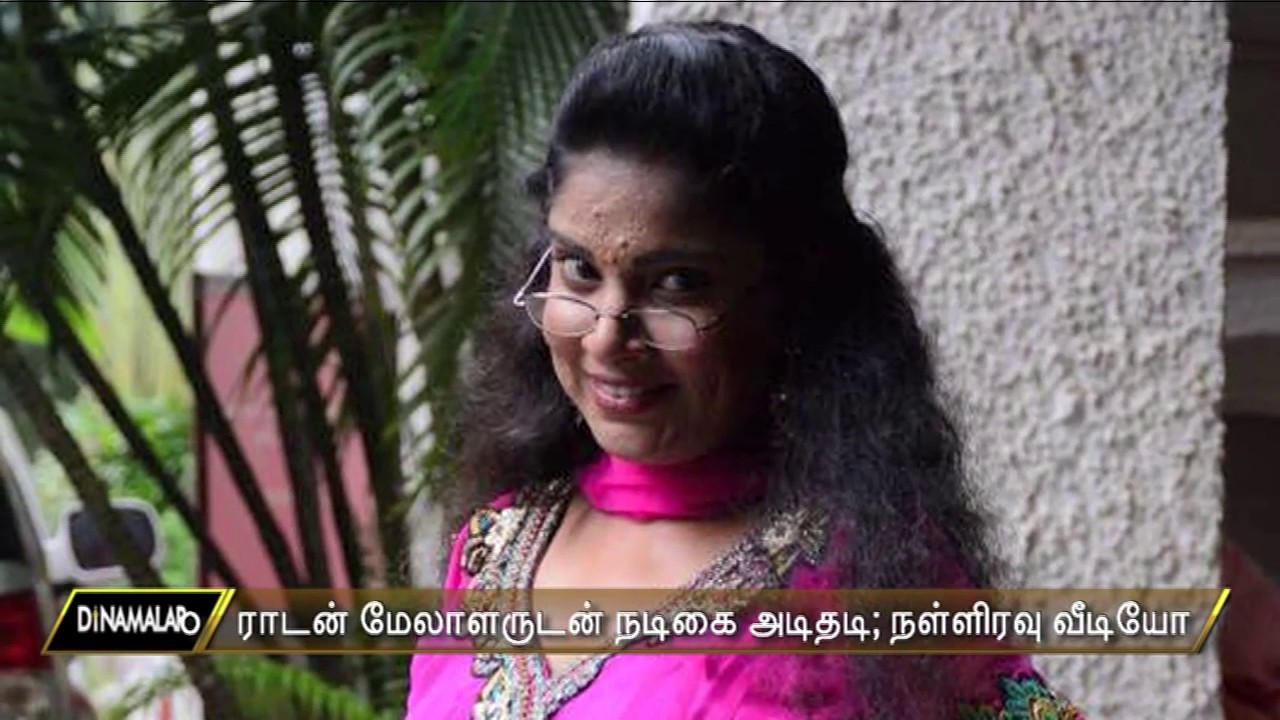 VISUALS | Serial Actress Sabitha Rai Fights with Radaan TV Office ...