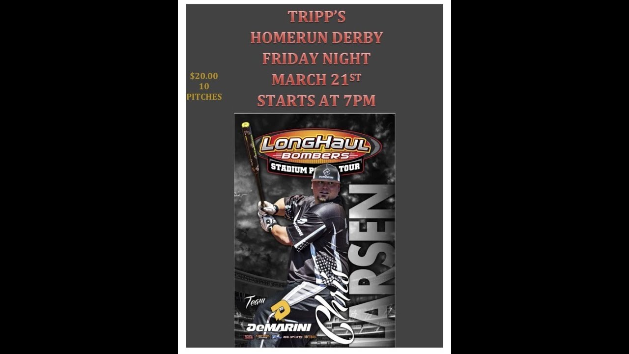 Chris Larsen Tripp Roth Home Run Derby - YouTube