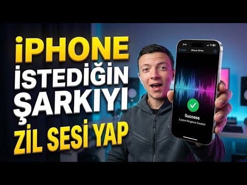 İSTEDİĞİN ŞARKIYI iPHONE ZİL SESİ YAP! 📲 (Bilgisayarsız & Ücretsiz ve Kolay Yöntem)