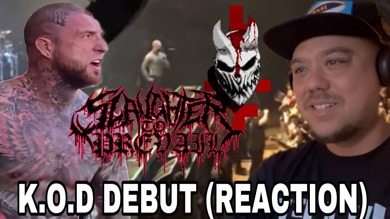 NEW Slaughter to Prevail-KOD Debut Live REACTION #slaughtertoprevail ...