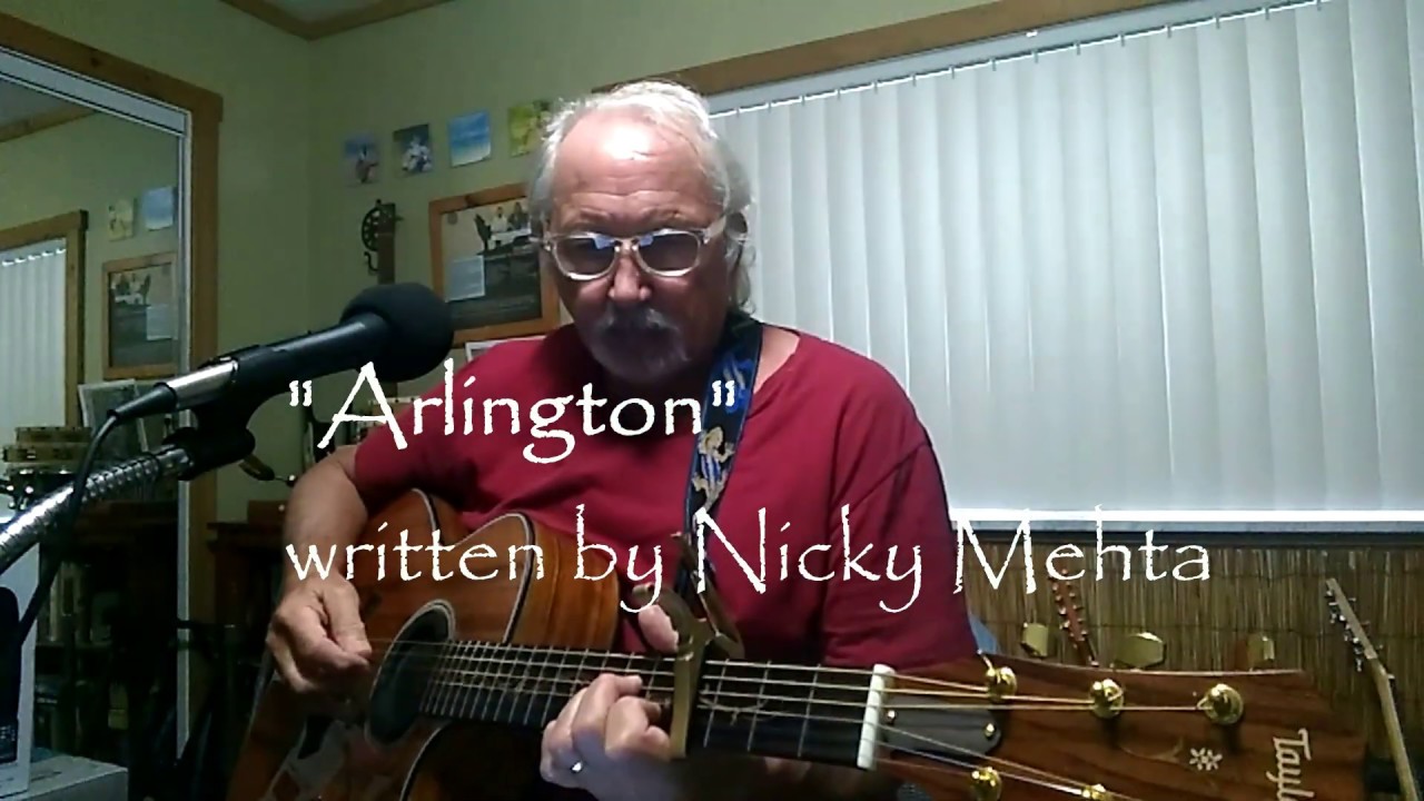 ARLINGTON - Nicky Mehta cover by Bill Dirienzo - YouTube